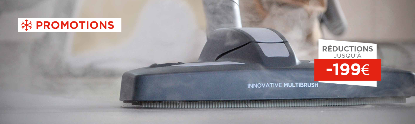 Nettoyage à la vapeur de votre maison - Polti