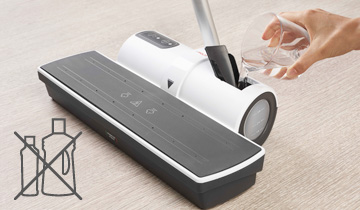 Polti Moppy White Premium: hygiene with steam, cordless