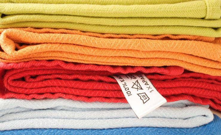 Reading clothing labels and interpreting the symbols