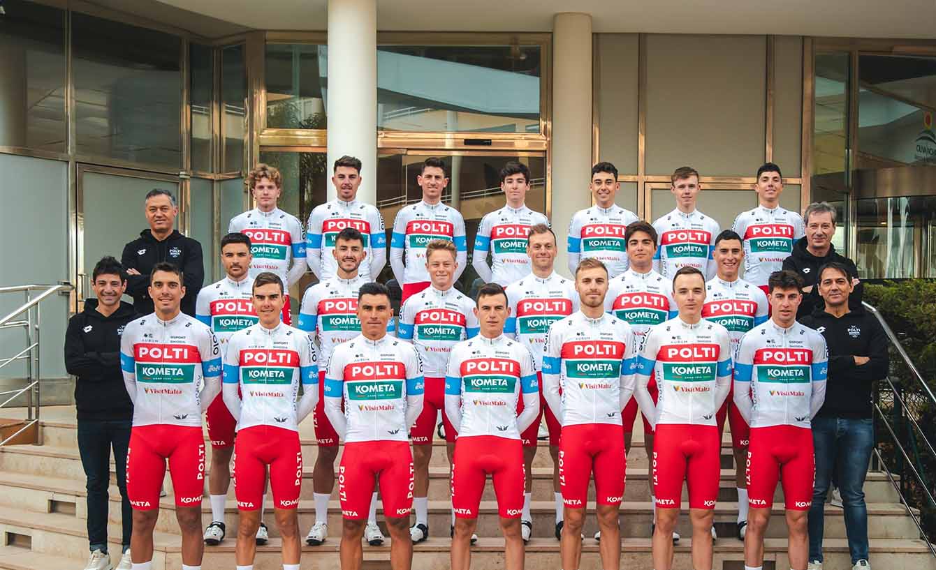 Team Polti VisitMalta 2024 marks the beginning of a new chapter